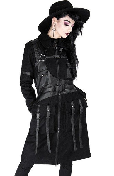 coat RESTYLE UTILITY | Brands \ R \ RESTYLE Gothic Fashion \ Gothic ...