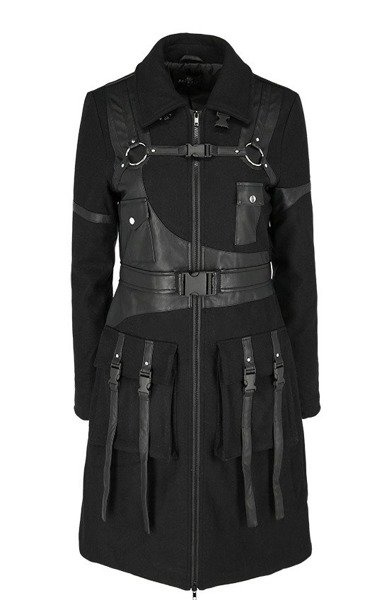 coat RESTYLE UTILITY | Brands \ R \ RESTYLE Gothic Fashion \ Gothic ...