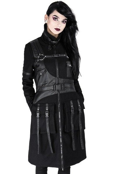 coat RESTYLE UTILITY | Brands \ R \ RESTYLE Gothic Fashion \ Gothic ...