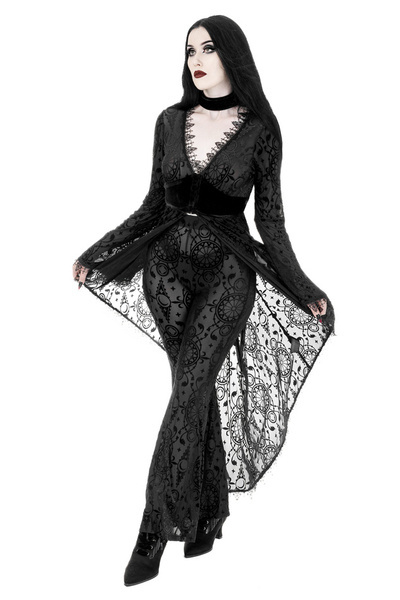 duster, coat, beach cover RESTYLE Dark Angel Burnout | For Her ...