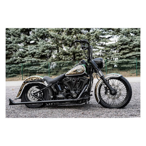 front wrap fender KILLER CUSTOM HD Softail Competition Series Size 21 ...