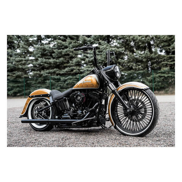 front wrap fender KILLER CUSTOM HD Softail Competition Series Size 23 ...