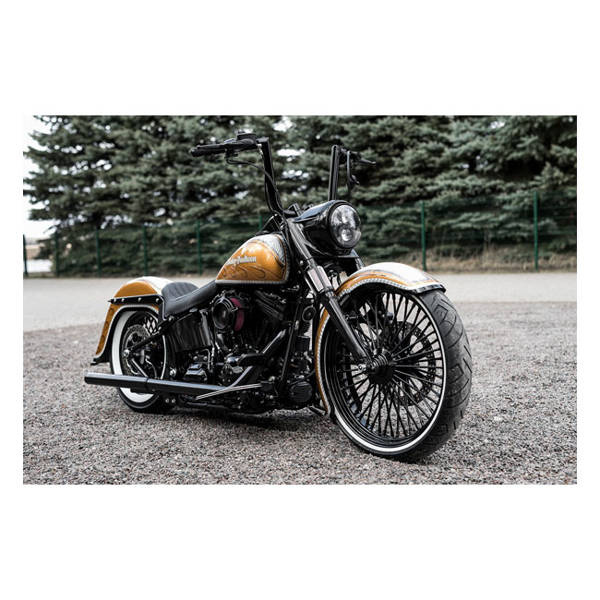front wrap fender KILLER CUSTOM HD Softail Competition Series Size 23 ...