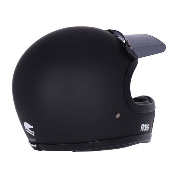 helmet ROEG Peruna 2.0 Tarmac Matte Black | Motorcycle Clothes \ Helmets Brands \ R \ ROEG ...