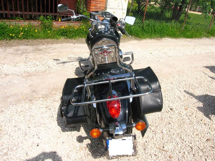 luggage rack MODEL 1 EXTRA/ORG KAWASAKI VN 900 VULCAN CLASSIC | Brands ...
