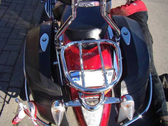 luggage rack YAMAHA XV 1900 Midnight Star For Original Backrest ...