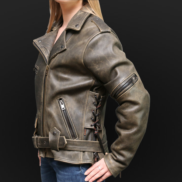 motorcycle jacket LEDMAR K02d olive | Brands \ L \ LEDMAR Motorcycle ...