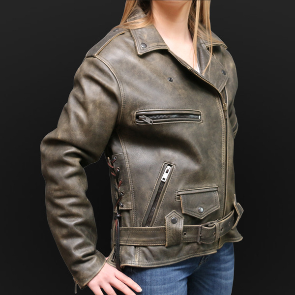 motorcycle jacket LEDMAR K02d olive | Brands \ L \ LEDMAR Motorcycle ...
