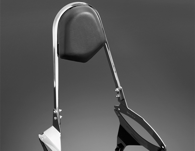 passenger backrest HIGHWAY HAWK Honda VT750 Shadow RC50 Wide Chrome ...