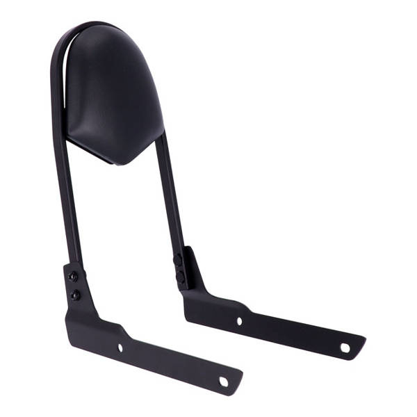 passenger backrest HIGHWAY HAWK Honda VT750 Shadow Spirit Wide Black ...