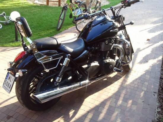 passenger backrest TRIUMPH Thunderbird Storm | Motorcycle Accessories ...