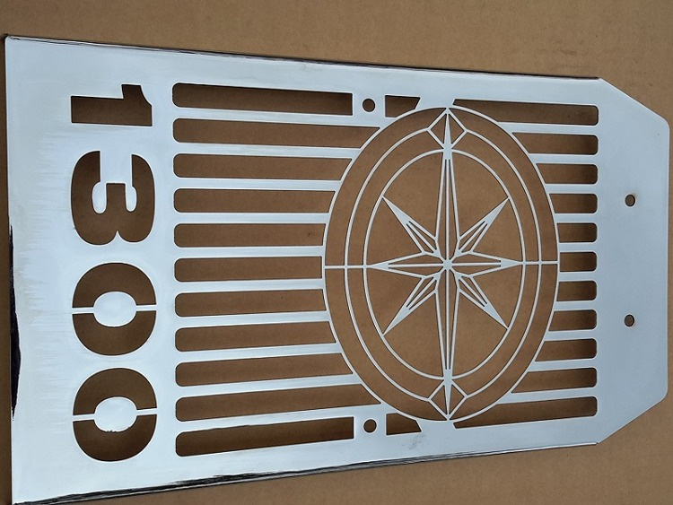 radiator cover YAMAHA XVS 1300 MIDNIGHT STAR | Brands \ M \ METALROUTE ...