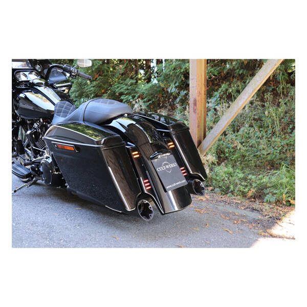 rear fender conversion kit CULT-WERK HD Touring 'V2 Custom' 597798 ...