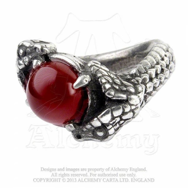 ring ALCHEMY GOTHIC Viperstone Ring | Brands \ A \ ALCHEMY GOTHIC ...