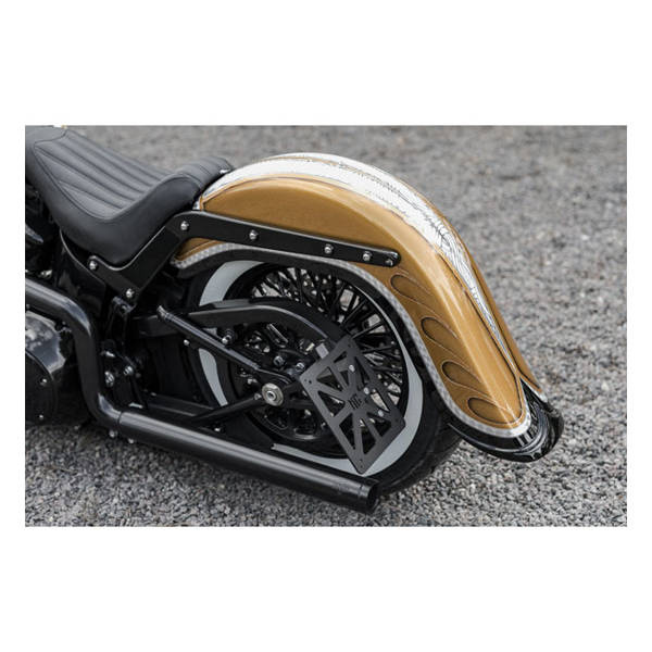 stretched rear fender with classic tip 4" KILLER CUSTOM HD Softail ...