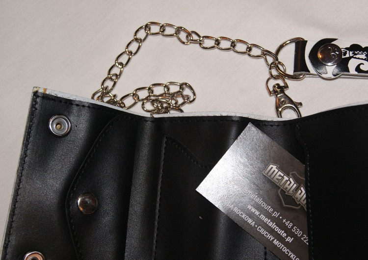 wallet ROCK DADDY With Black Cobweb And Knifes | Rock Gadgets \ Wallets ...