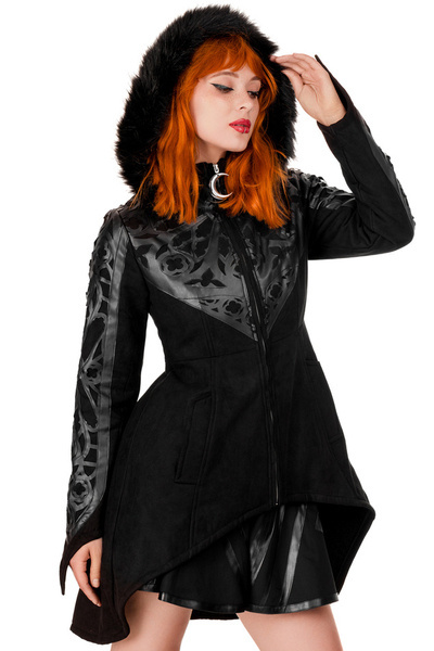 winter coat RESTYLE Rosarium | Brands \ R \ RESTYLE Gothic Fashion ...