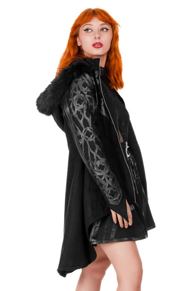 winter coat RESTYLE Rosarium | Brands \ R \ RESTYLE Gothic Fashion ...