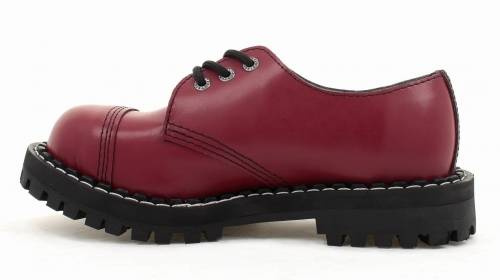 GLANY STEEL FULL CZERWONE 101/102/O 3 - DZIURKOWE | sklep metalRoute.pl